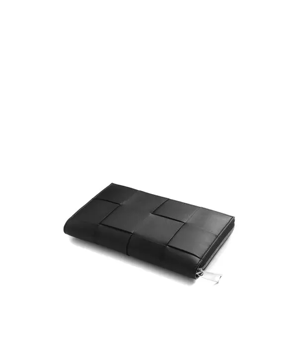 Bottega Veneta Woven Zipper Wallet