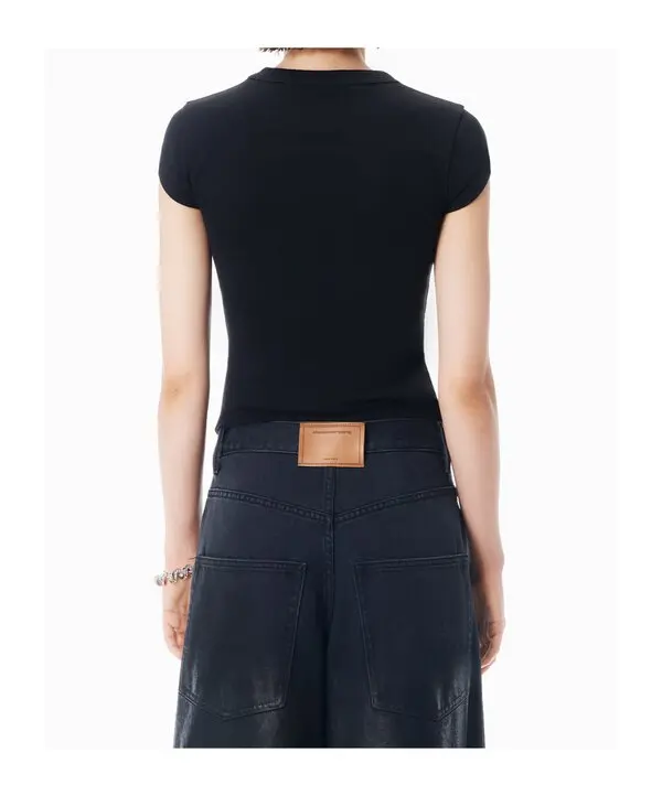 Alexander Wang Logo-embellished Crewneck T-shirt