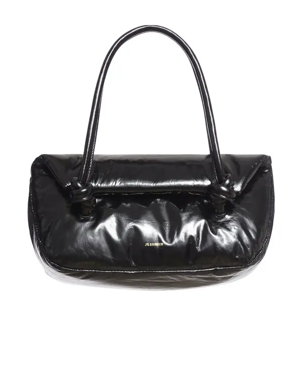 JIL SANDER Logo Printed Shoulder Bag