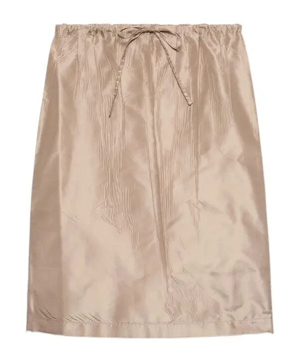 Prada Drawstring Midi Skirt - Cord