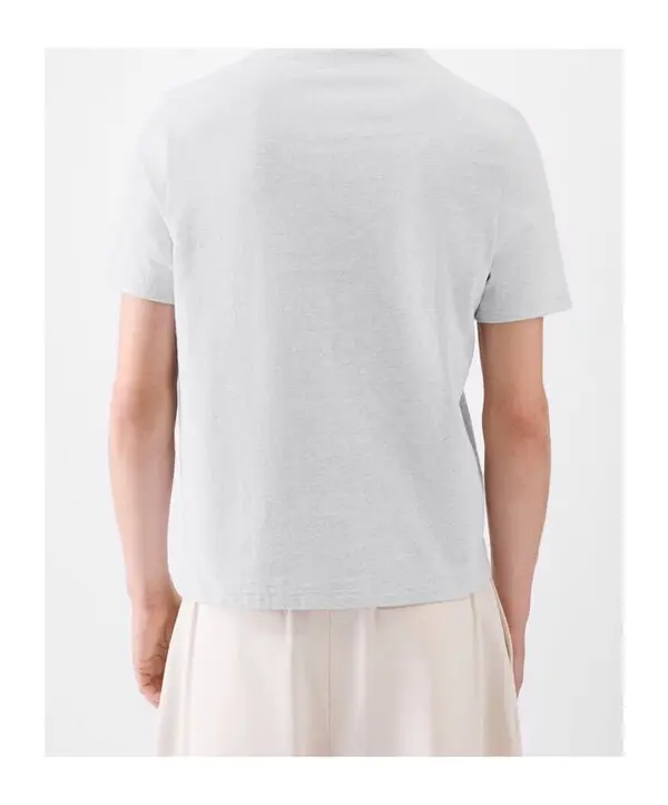 Jacquemus Logo Embroidered Crewneck T-shirt - White