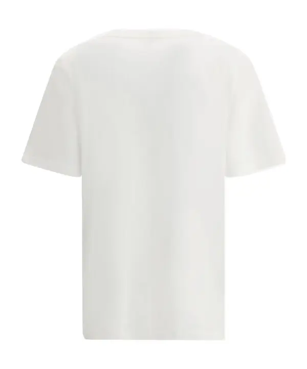 Chloé Logo Printed Oversized T-shirt - White