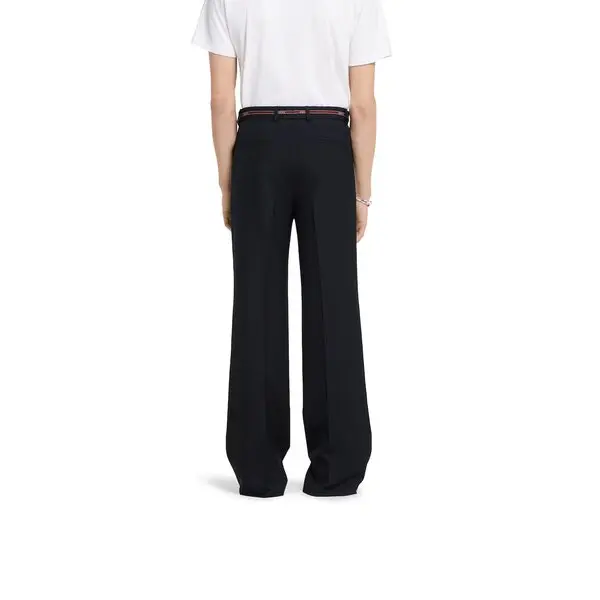 Gucci Wool Pants With Selvedge Detail