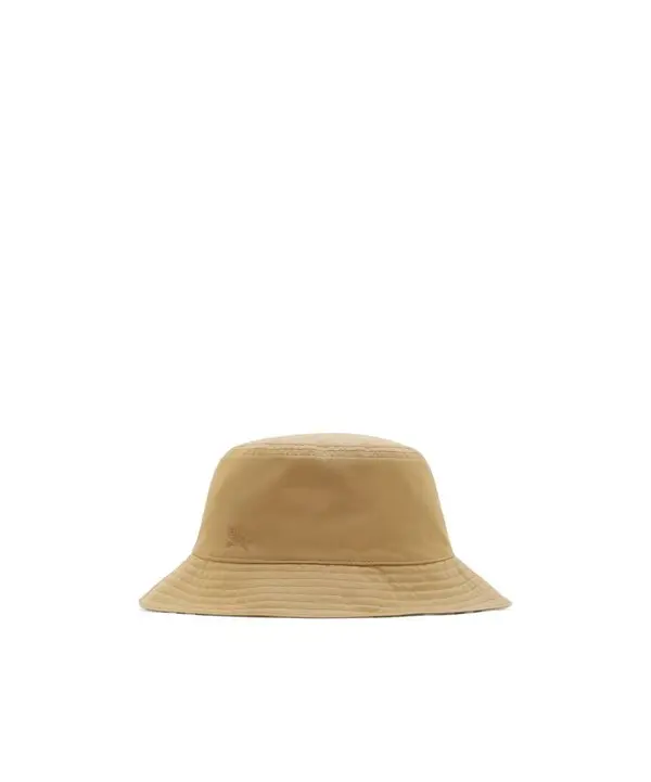 Burberry Reversible Checked Dropped-brim Bucket Hat - Nude