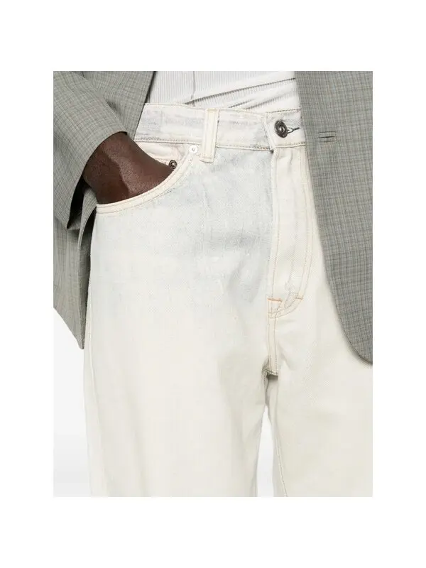 Our Legacy Distressed Wide-leg Jeans