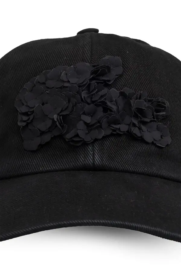 Lacoste Floral-appliqué Baseball Cap