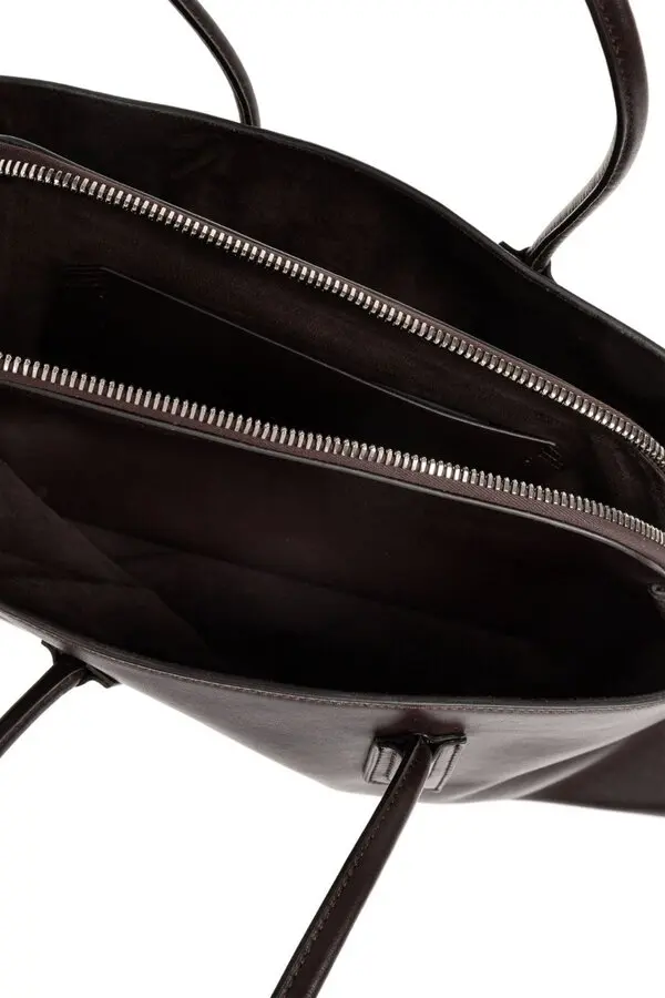 Attico La Passeggiata Medium Top Handle Bag - Black