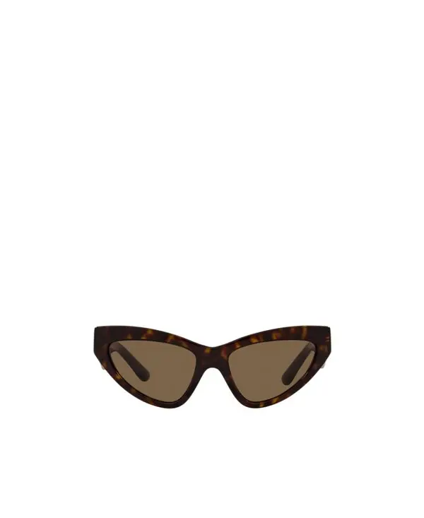 Dolce & Gabbana Cat Eye Frame Sunglasses - Brown