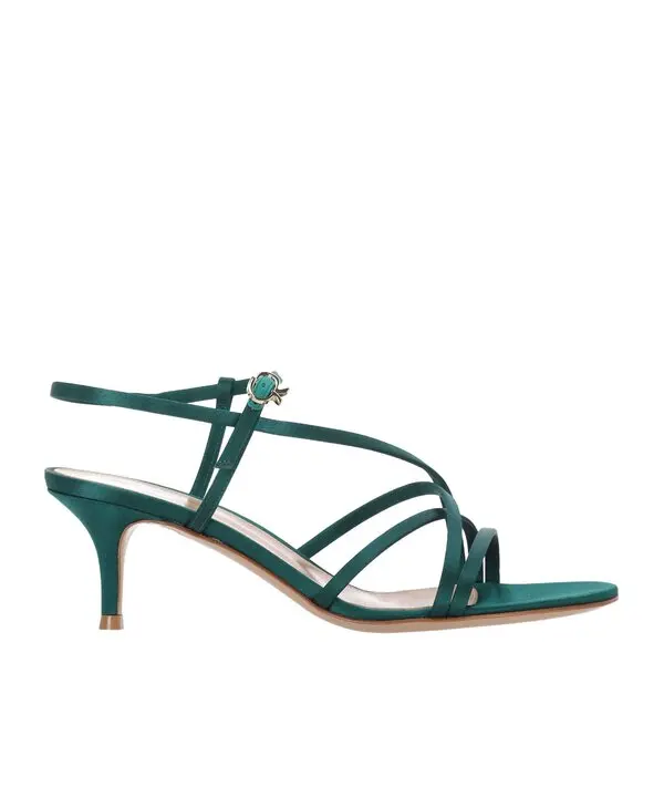 GIANVITO ROSSI Strappy Buckled Stiletto Sandals