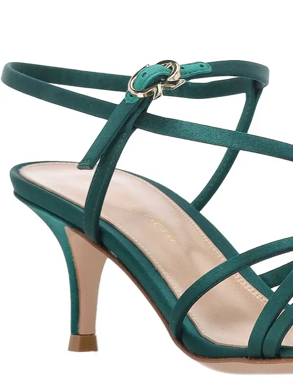 GIANVITO ROSSI Strappy Buckled Stiletto Sandals
