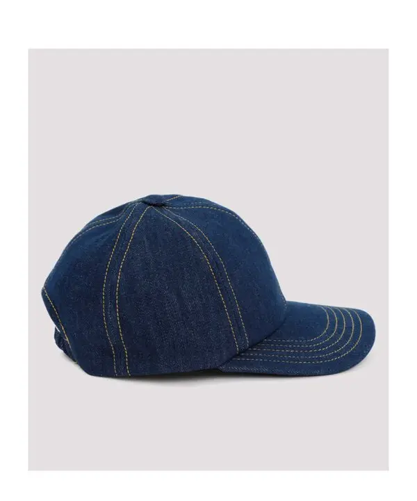 PATOU Logo Baseball Cap - Blue