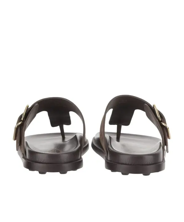 TOD'S Buckled Thong Sandals