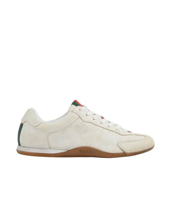 Gucci Shift Low-top Sneakers In Washed Leather