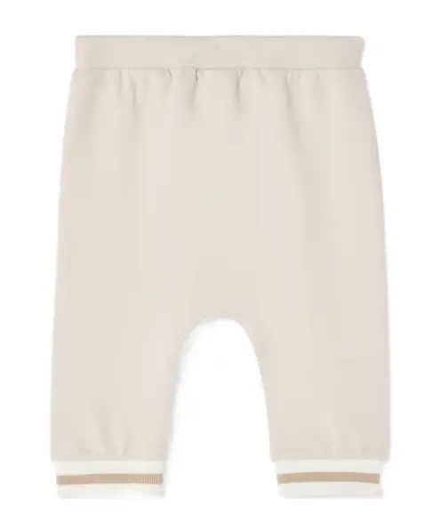 Fendi Beige Fleece Baby Pants