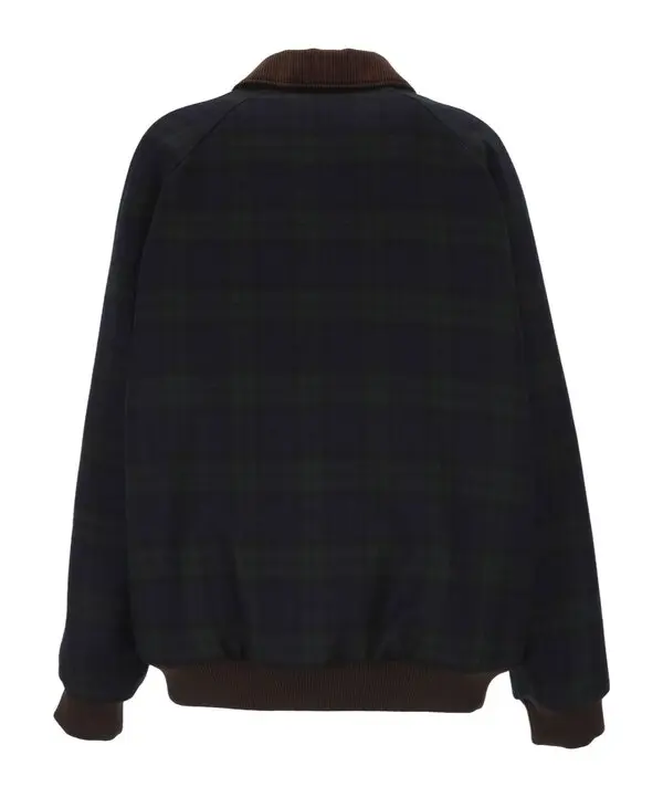 Miu Miu Long-sleeved Zipped Coat With Trimmed Pockets - Black
