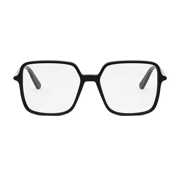 Dior Square Frame Eyeglasses - Black