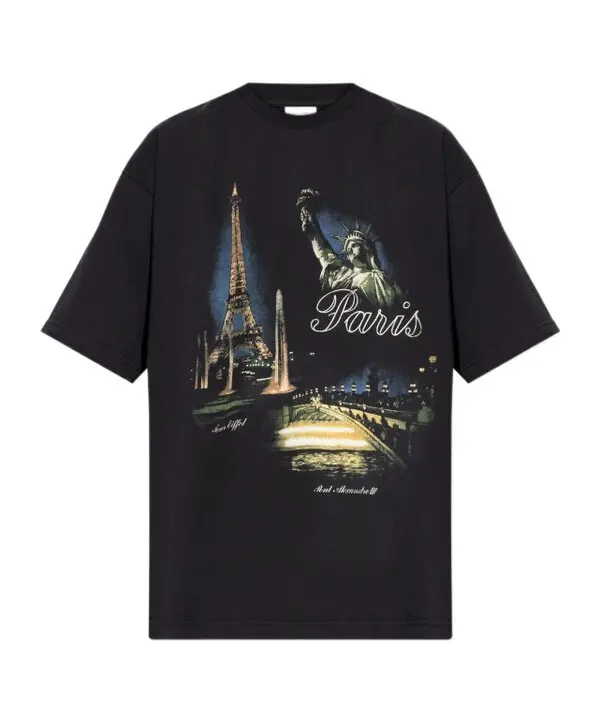 Vetements Graphic Printed Crewneck T-shirt