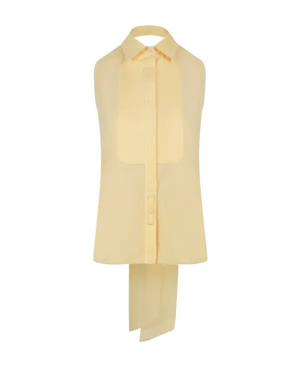 Max Mara Rupia Sleeveless Top - Yellow