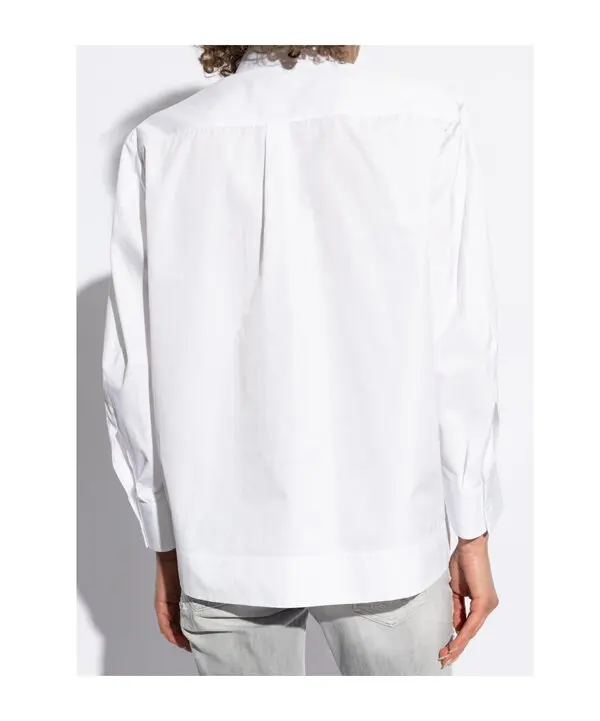 Dsquared2 Logo Embroidered Shirt