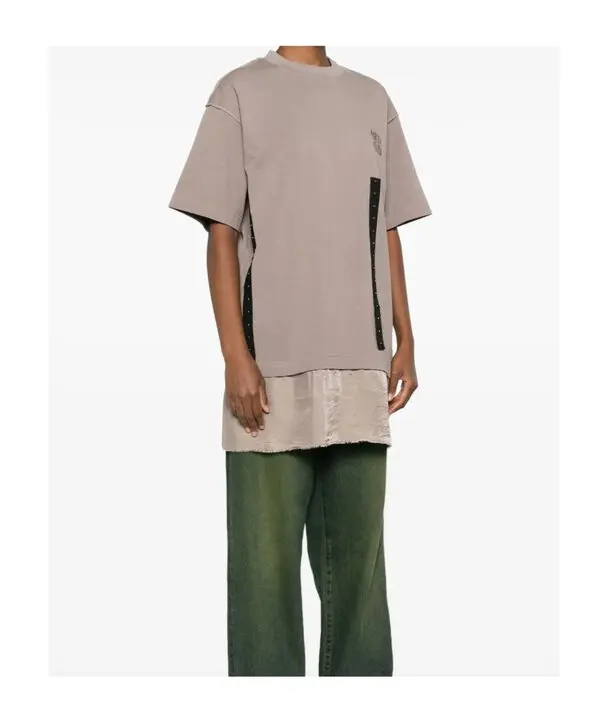 FEDERICO CINA Panelled Crewneck T-shirt