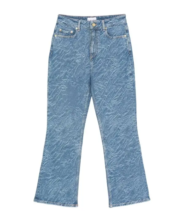 GANNI Flared Leg Jeans