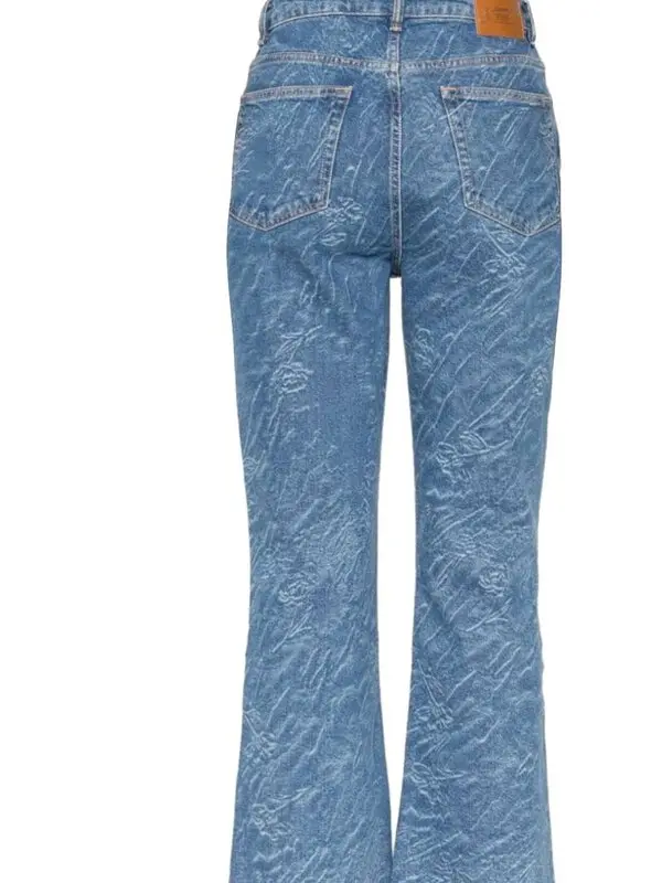 GANNI Flared Leg Jeans