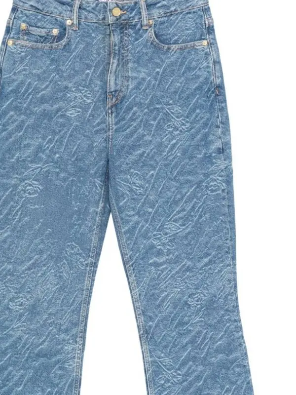 GANNI Flared Leg Jeans