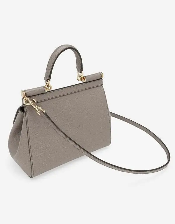 Dolce & Gabbana Sicily Medium Shoulder Bag - Beige