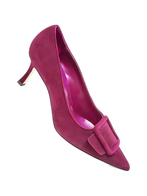 Manolo Blahnik Bow Detail Stiletto Pumps