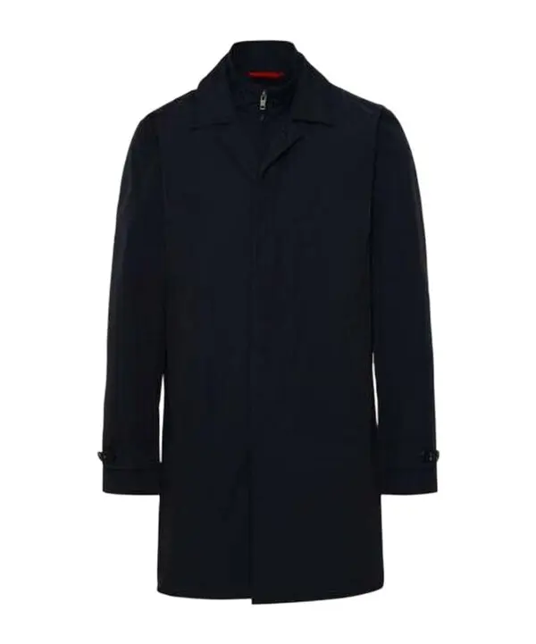 FAY Single-breasted Coat - Black