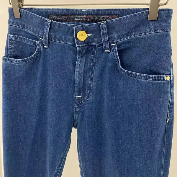 Stefano Ricci Belt-loop Jeans