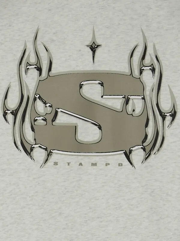 STAMPD Crewneck Sweater With Graphic Logo