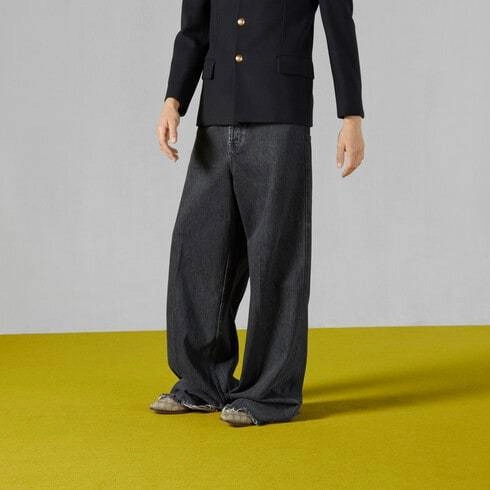 Gucci Vintage Effect Denim Jeans