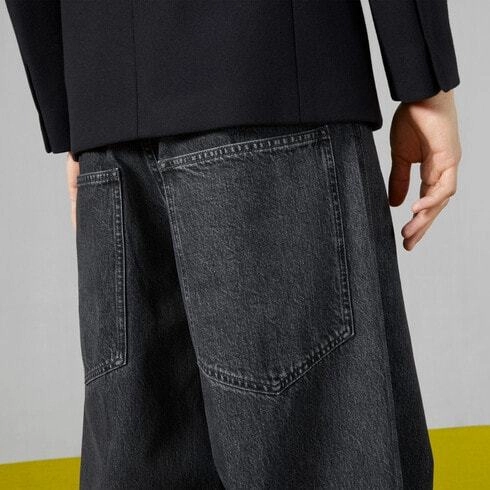 Gucci Vintage Effect Denim Jeans