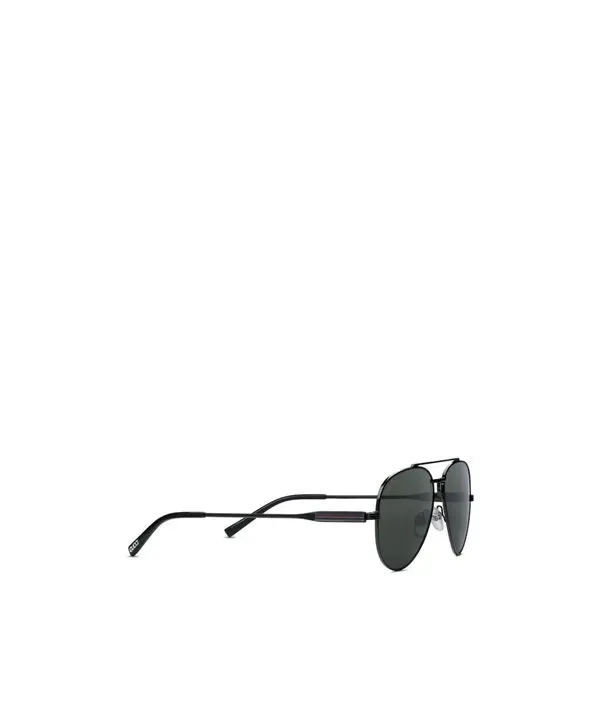 Gucci Aviator Frame Sunglasses - Black