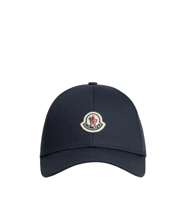 Moncler Gabardine Baseball Cap - Navy Blue