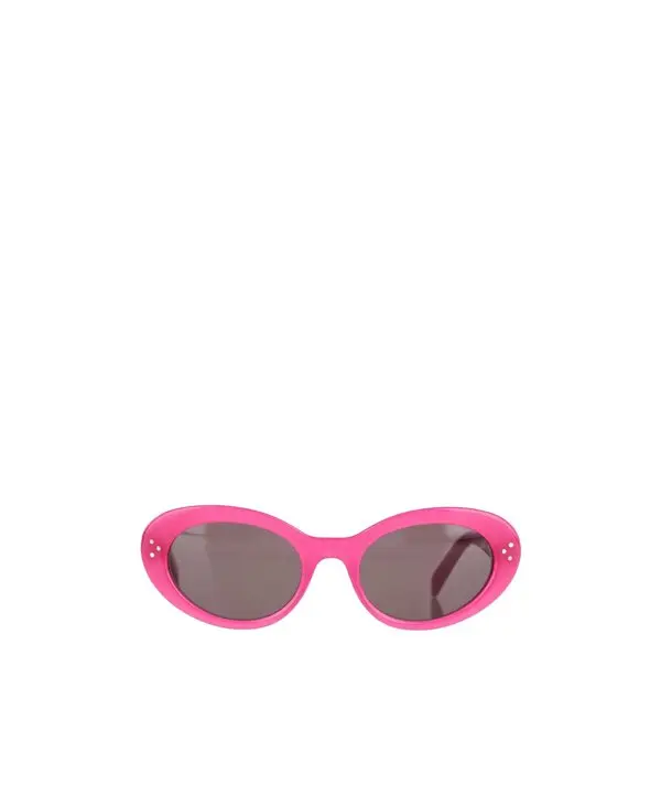 Celine Oval Logo Sunglasses - Gray