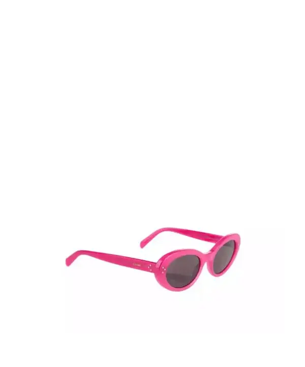 Celine Oval Logo Sunglasses - Gray