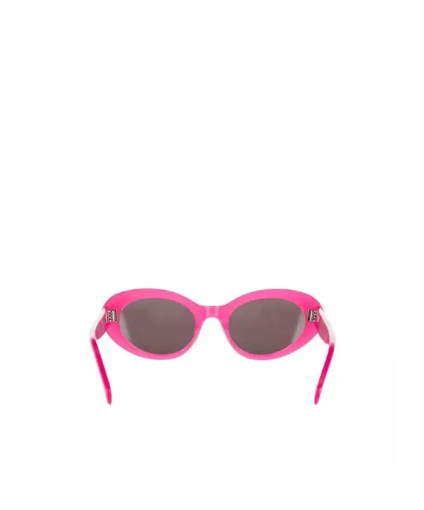 Celine Oval Logo Sunglasses - Gray