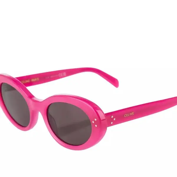 Celine Oval Logo Sunglasses - Gray