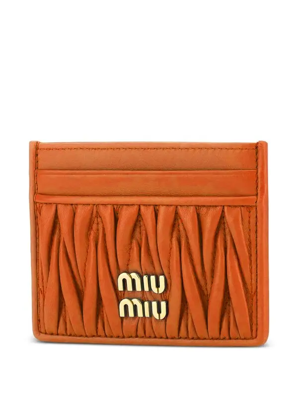 Miu Miu Logo-lettering Cardholder