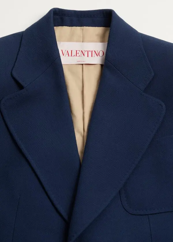 Valentino Garavani Single-breasted Jacket - Indigo