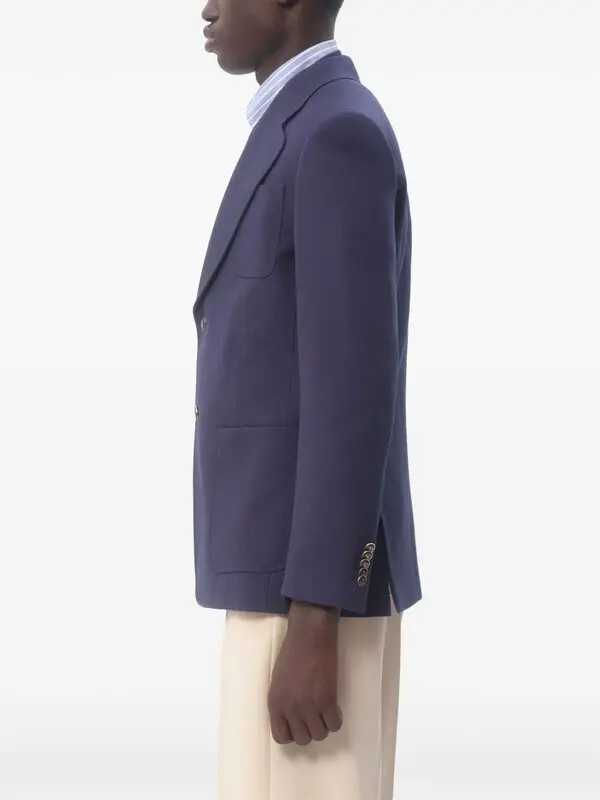 Valentino Garavani Single-breasted Jacket - Indigo