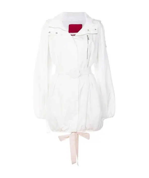 Moncler Belted Hooded Jacket