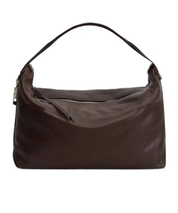 LEMAIRE Berlingot Hobo Bag - Espresso