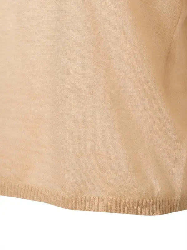 Max Mara Round Neck Long Sleeve Sweater