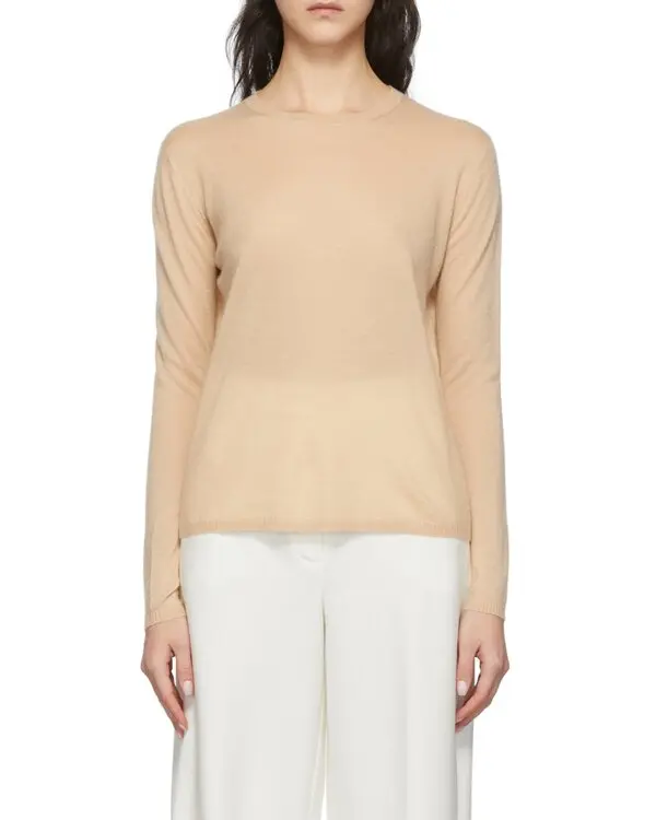 Max Mara Round Neck Long Sleeve Sweater