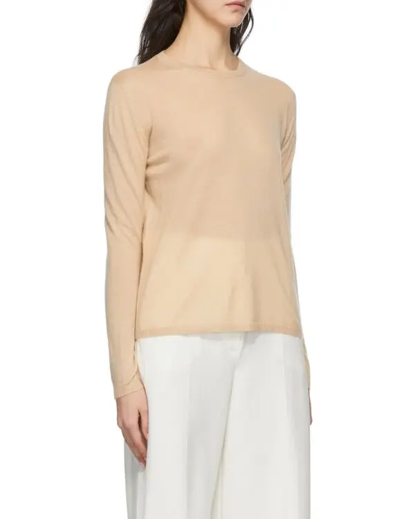 Max Mara Round Neck Long Sleeve Sweater