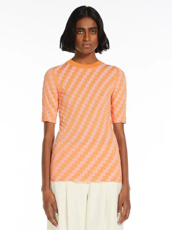Sportmax 3d Cotton Sweater