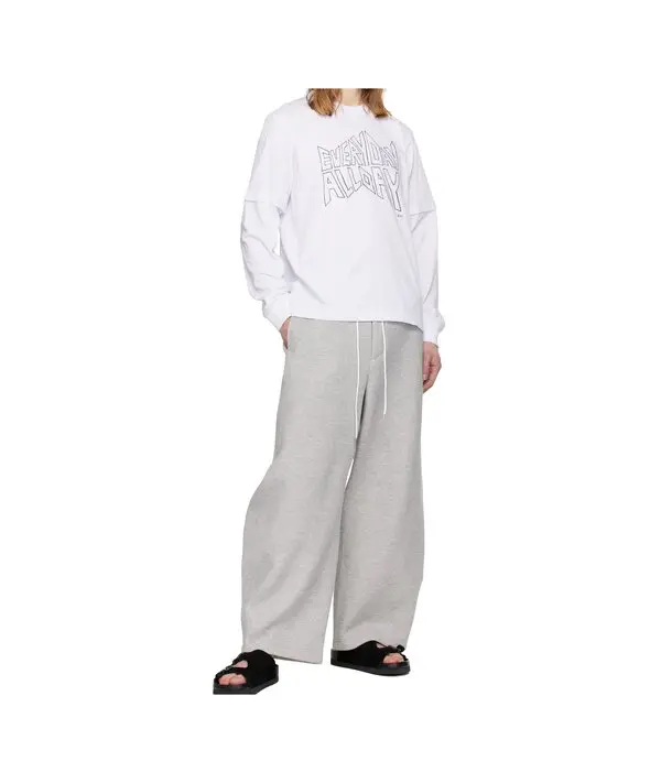 Sacai Printed Long-sleeved T-shirt